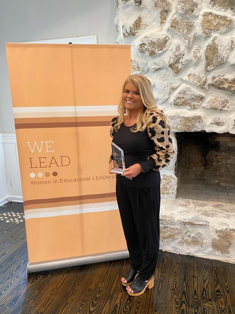 Stoll Receives Coveted Award Given to Women in Educational Leadership ...